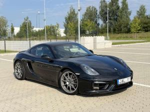 Black Porsche Cayman 2015 in Vilnius, with an engine capacity of 2.71 L and mileage of 75 thousand km for 35000 €, photo  on AUTOMOTO.COM.LV