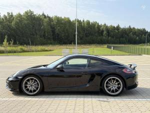Black Porsche Cayman 2015 in Vilnius, with an engine capacity of 2.71 L and mileage of 75 thousand km for 35000 €, photo 5 on AUTOMOTO.COM.LV