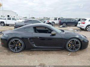 Black Porsche Cayman 2018 in Klaipeda, with an engine capacity of 2.00 L and mileage of 70 thousand km for 23900 €, photo 13 on AUTOMOTO.COM.LV