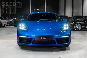 Blue Porsche Cayman 2019 in Riga, with an engine capacity of 2.00 L and mileage of 78 thousand km for 55000 €, photo 3 on AUTOMOTO.COM.LV