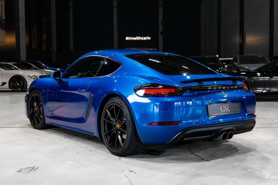 Zils Porsche Cayman 2019 Rīga, ar dzinēja tilpumu 1.99 L un nobraukumu 78 tūkst. km par 55000 €, foto 7 vietnē AUTOMOTO.COM.LV