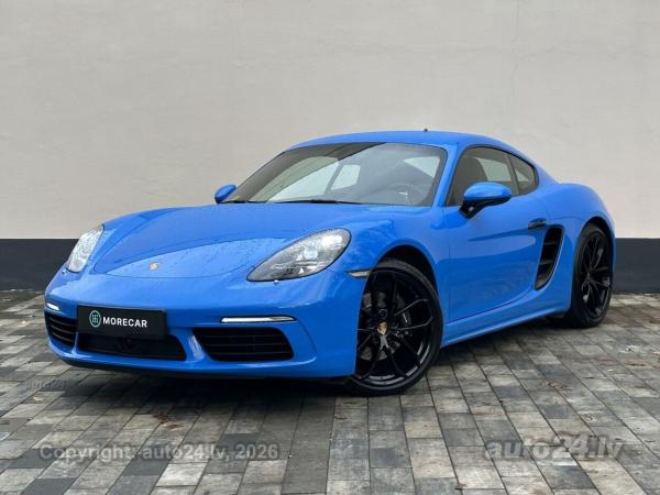 Zils Porsche Cayman 2024 Rīga, ar dzinēja tilpumu 0.00 L un nobraukumu 14 tūkst. km par 70660 €, foto 1 vietnē AUTOMOTO.COM.LV