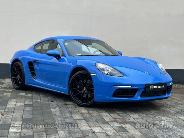 Zils Porsche Cayman 2024 Rīga, ar dzinēja tilpumu 0.00 L un nobraukumu 14 tūkst. km par 70660 €, foto 3 vietnē AUTOMOTO.COM.LV