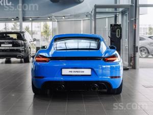 Blue Porsche Cayman 2024 in Riga, with an engine capacity of 4.00 L and mileage of 21 thousand km for 94700 €, photo 7 on AUTOMOTO.COM.LV
