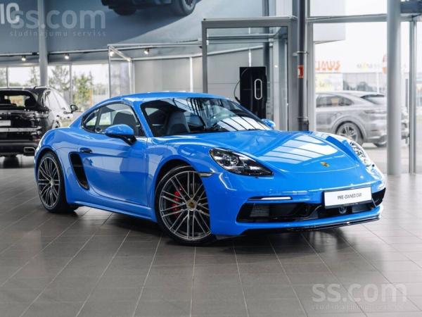Blue Porsche Cayman 2024 in Riga, with an engine capacity of 4.00 L and mileage of 21 thousand km for 94700 €, photo 9 on AUTOMOTO.COM.LV