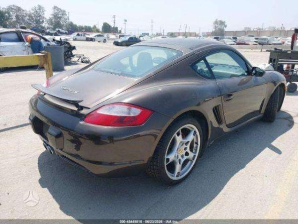 Brown Porsche Cayman 2008 in Klaipeda, with an engine capacity of 3.40 L and mileage of 164 thousand km for 8300 €, photo 1 on AUTOMOTO.COM.LV