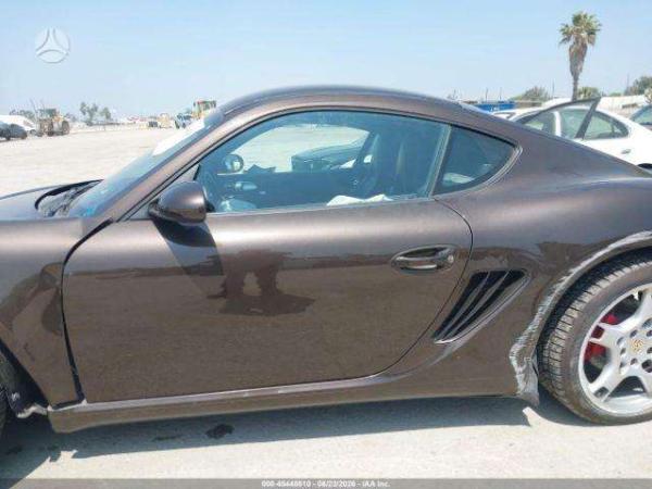 Brown Porsche Cayman 2008 in Klaipeda, with an engine capacity of 3.40 L and mileage of 164 thousand km for 8300 €, photo 5 on AUTOMOTO.COM.LV