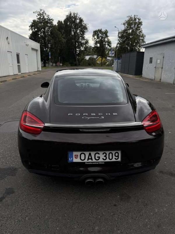 Brown Porsche Cayman 2014 in Vilnius, with an engine capacity of 3.44 L and mileage of 96 thousand km for 42000 €, photo 5 on AUTOMOTO.COM.LV