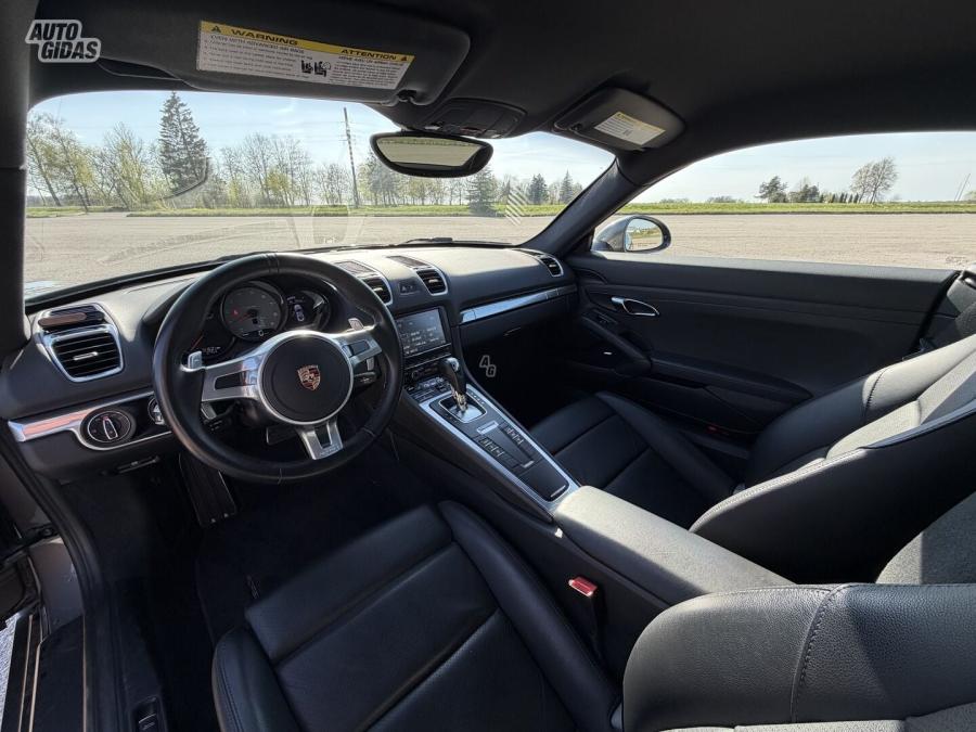 Porsche Cayman 2015 in Raseiniai, with an engine capacity of 3.40 L and mileage of 54 thousand km for 59000 €, photo 11 on AUTOMOTO.COM.LV
