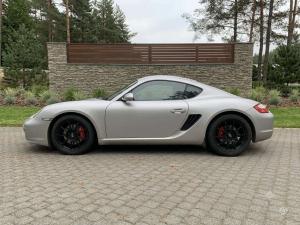 Grey Porsche Cayman 2006 in Vilnius, with an engine capacity of 3.39 L and mileage of 125 thousand km for 19900 €, photo 5 on AUTOMOTO.COM.LV