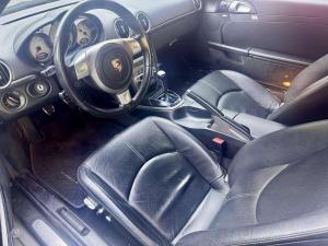 Grey Porsche Cayman 2006 in Vilnius, with an engine capacity of 3.39 L and mileage of 125 thousand km for 19900 €, photo 6 on AUTOMOTO.COM.LV