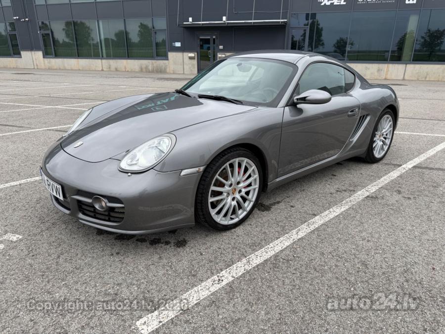 Grey Porsche Cayman 2009 in Tallinn, with an engine capacity of 3.40 L and mileage of 143 thousand km for 24990 €, photo 1 on AUTOMOTO.COM.LV