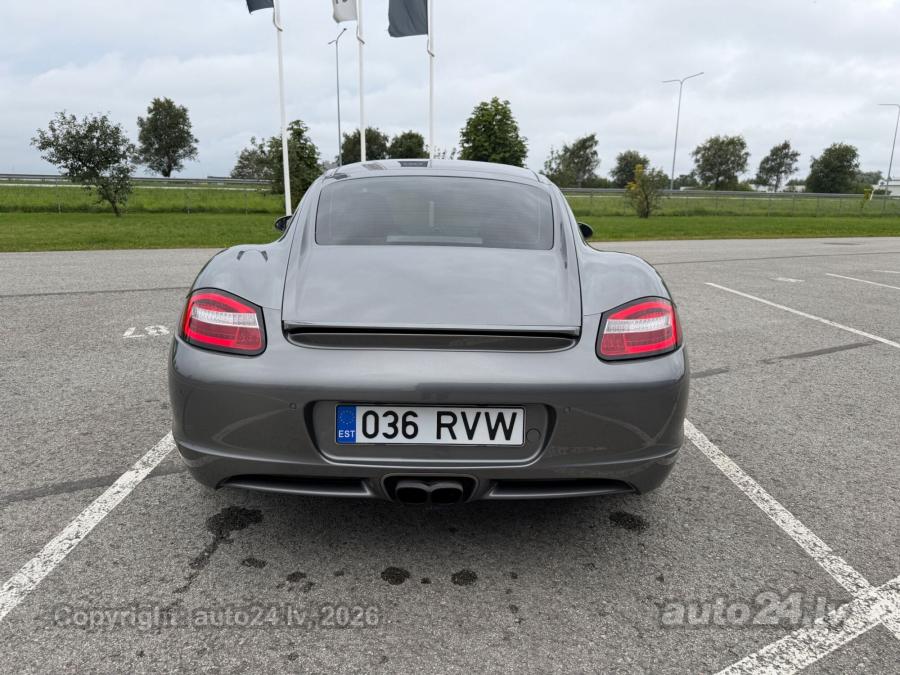 Grey Porsche Cayman 2009 in Tallinn, with an engine capacity of 3.40 L and mileage of 143 thousand km for 24990 €, photo 4 on AUTOMOTO.COM.LV