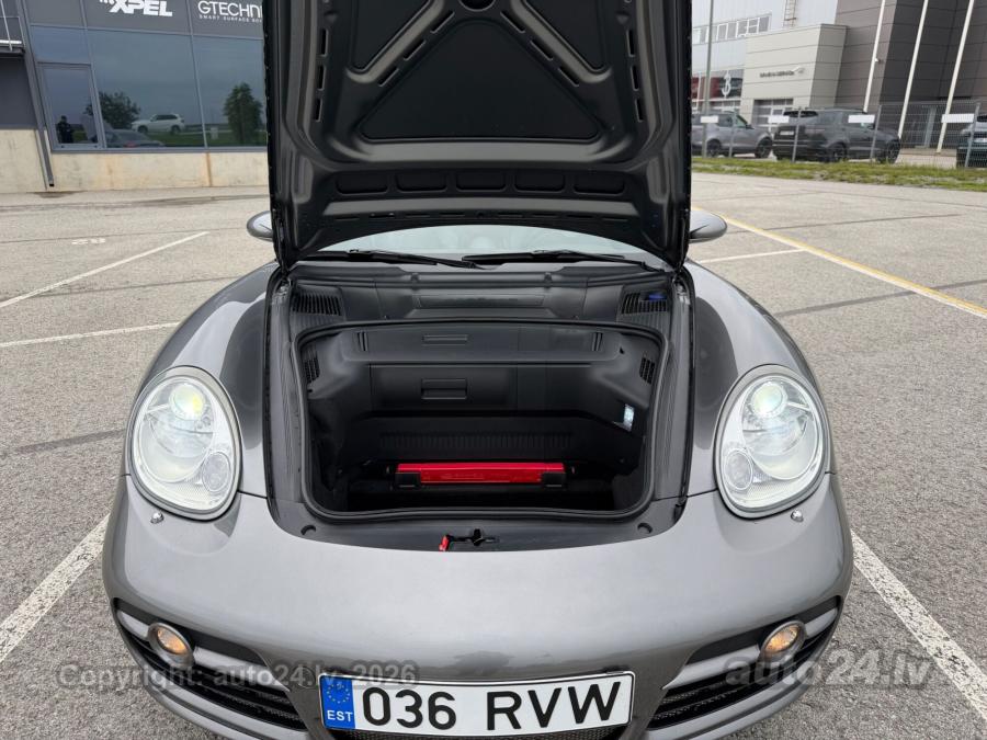 Grey Porsche Cayman 2009 in Tallinn, with an engine capacity of 3.40 L and mileage of 143 thousand km for 24990 €, photo 9 on AUTOMOTO.COM.LV