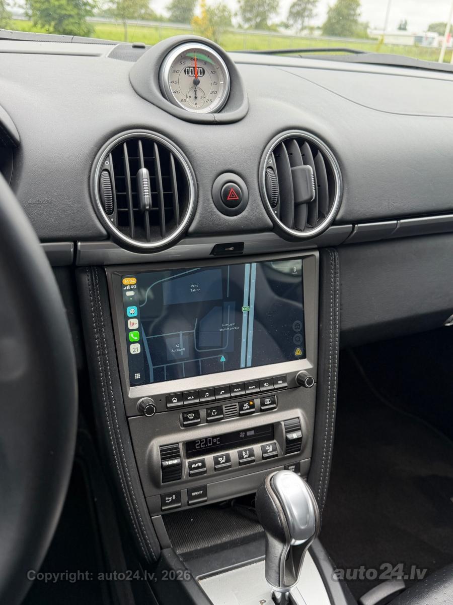 Grey Porsche Cayman 2009 in Tallinn, with an engine capacity of 3.40 L and mileage of 143 thousand km for 24990 €, photo 13 on AUTOMOTO.COM.LV
