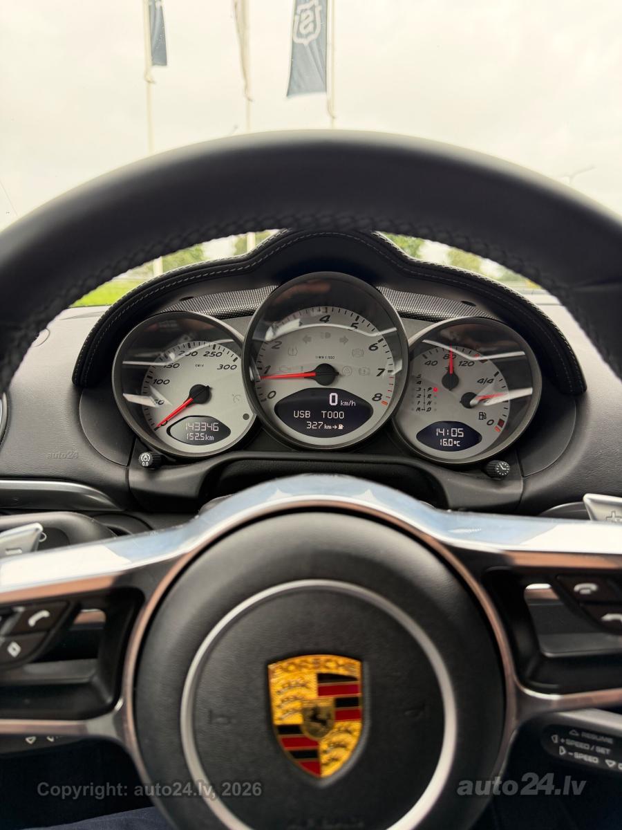 Grey Porsche Cayman 2009 in Tallinn, with an engine capacity of 3.40 L and mileage of 143 thousand km for 24990 €, photo 14 on AUTOMOTO.COM.LV