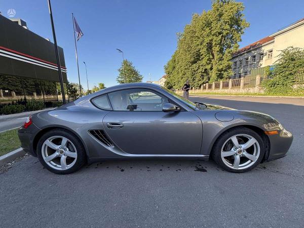 Grey Porsche Cayman 2012 in Kaunas, with an engine capacity of 2.69 L and mileage of 115 thousand km for 24900 €, photo 3 on AUTOMOTO.COM.LV