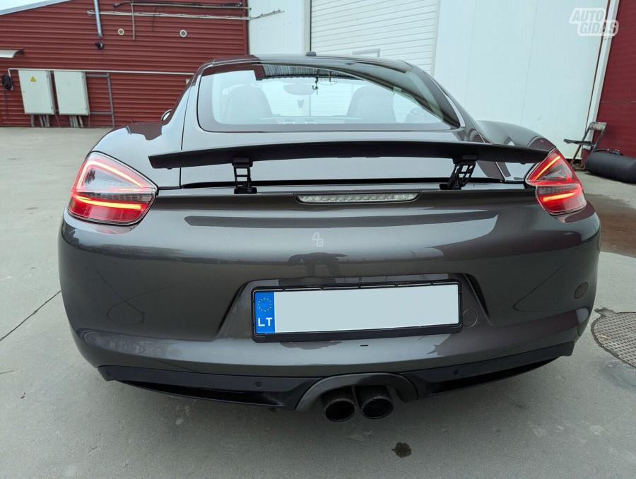 Pelēks Porsche Cayman 2014 Kauņa, ar dzinēja tilpumu 3.40 L un nobraukumu 137 tūkst. km par 40500 €, foto 10 vietnē AUTOMOTO.COM.LV