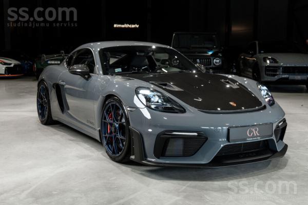 Grey Porsche Cayman 2022 in Riga, with an engine capacity of 4.00 L and mileage of 9 thousand km for 155000 €, photo 3 on AUTOMOTO.COM.LV