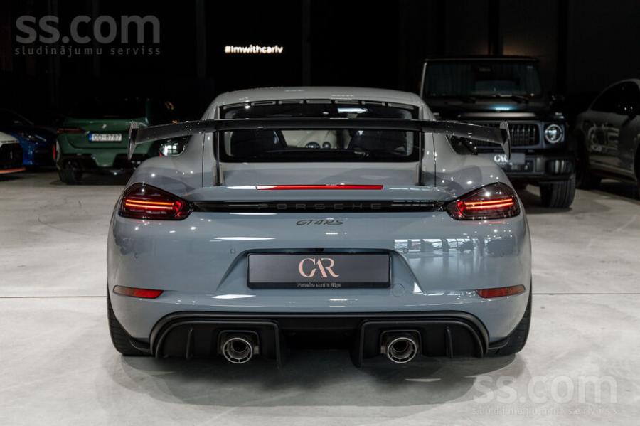 Grey Porsche Cayman 2022 in Riga, with an engine capacity of 4.00 L and mileage of 9 thousand km for 155000 €, photo 6 on AUTOMOTO.COM.LV