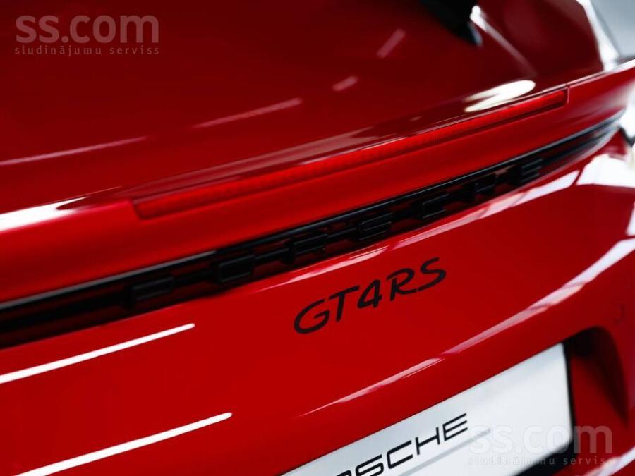 Red Porsche Cayman 2026 in Riga, with an engine capacity of 4.00 L and mileage of 4 thousand km for 147000 €, photo 13 on AUTOMOTO.COM.LV