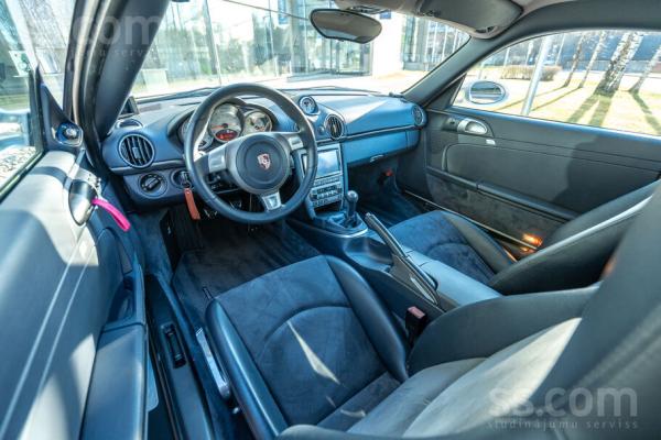 White Porsche Cayman 2008 in Riga, with an engine capacity of 3.40 L and mileage of 97 thousand km for 23500 €, photo 10 on AUTOMOTO.COM.LV