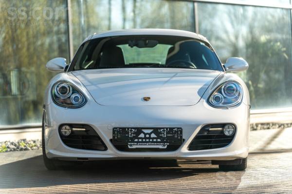 White Porsche Cayman 2009 in Riga, with an engine capacity of 2.90 L and mileage of 44 thousand km for 31000 €, photo 2 on AUTOMOTO.COM.LV
