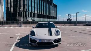 White Porsche Cayman 2016 in Tallinn, with an engine capacity of 3.40 L and mileage of 115 thousand km for 67981 €, photo 3 on AUTOMOTO.COM.LV