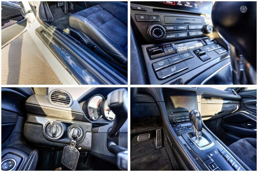 White Porsche Cayman 2018 in Kaunas, with an engine capacity of 2.50 L and mileage of 125 thousand km for 55000 €, photo 23 on AUTOMOTO.COM.LV