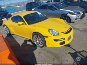Yellow Porsche Cayman 2006 in Klaipeda, with an engine capacity of 3.39 L and mileage of 143 thousand km for 9600 €, photo  on AUTOMOTO.COM.LV
