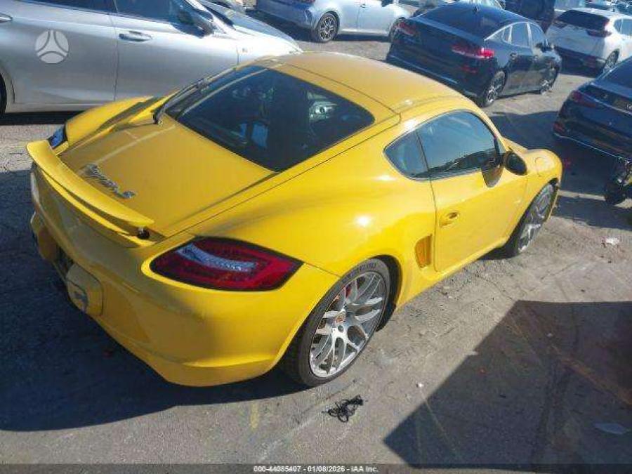 Yellow Porsche Cayman 2006 in Klaipeda, with an engine capacity of 3.39 L and mileage of 143 thousand km for 9600 €, photo 4 on AUTOMOTO.COM.LV