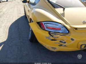 Yellow Porsche Cayman 2006 in Klaipeda, with an engine capacity of 3.39 L and mileage of 143 thousand km for 9600 €, photo 6 on AUTOMOTO.COM.LV