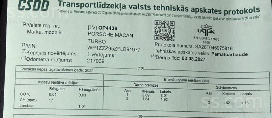 Черный Порше Масан 2014 в Кулдига, объемом двигателя 3.60 л и пробегом 217 тыс. км за 23990 €, фото 31 на AUTOMOTO.COM.LV