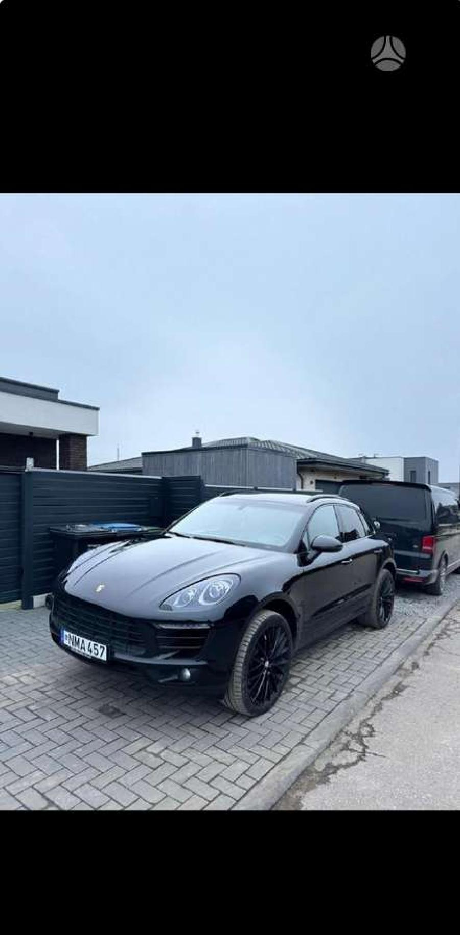 Melns Porsche Macan 2015 Viļņa, ar dzinēja tilpumu 3.00 L un nobraukumu 299 tūkst. km par 18450 €, foto 2 vietnē AUTOMOTO.COM.LV