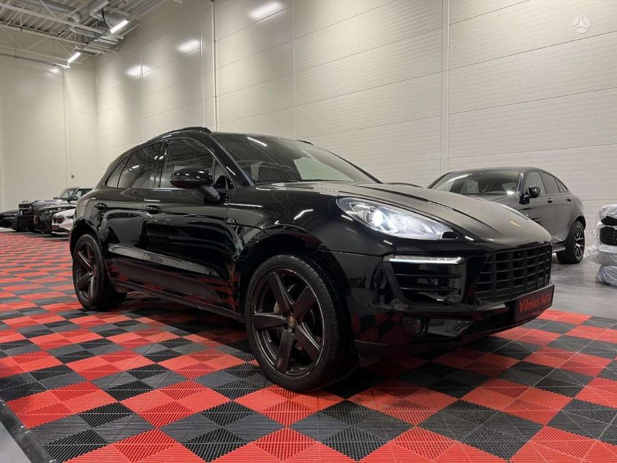Melns Porsche Macan 2015 Viļņa, ar dzinēja tilpumu 3.00 L un nobraukumu 101 tūkst. km par 26490 €, foto 3 vietnē AUTOMOTO.COM.LV