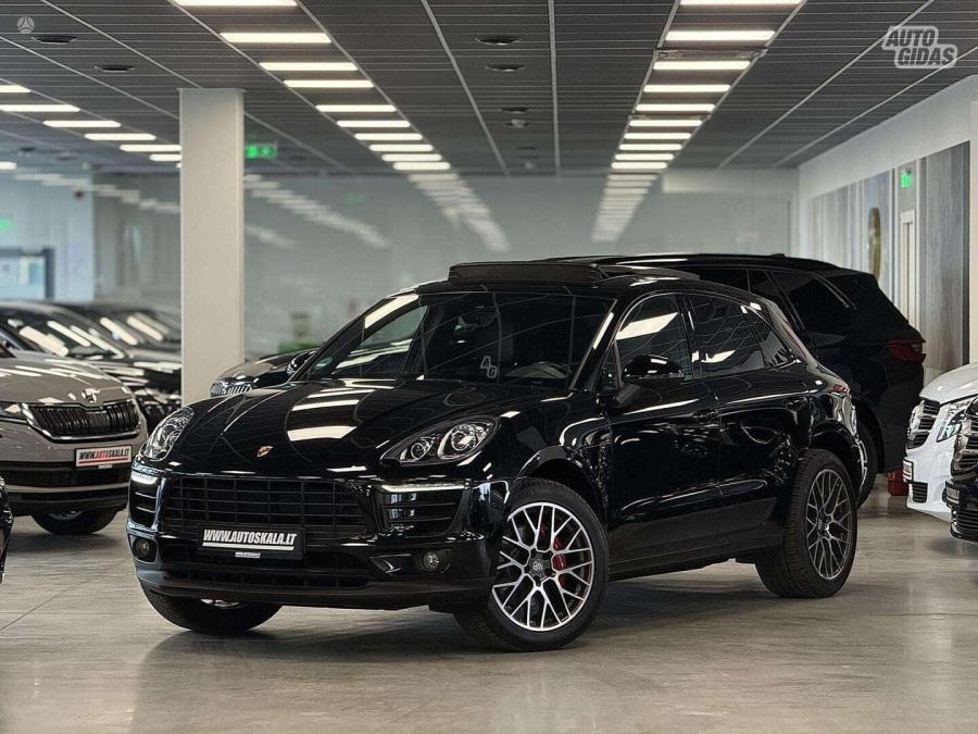Melns Porsche Macan 2015 Klaipėda, ar dzinēja tilpumu 3.00 L un nobraukumu 196 tūkst. km par 24750 €, foto 12 vietnē AUTOMOTO.COM.LV