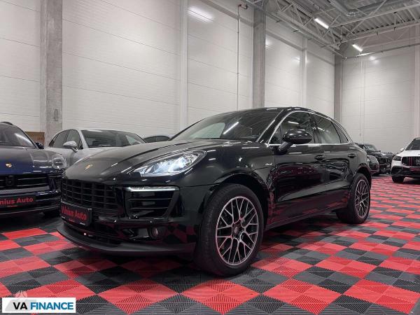 Black Porsche Macan 2016 in Vilnius, with an engine capacity of 2.97 L and mileage of 194 thousand km for 22999 €, photo 1 on AUTOMOTO.COM.LV