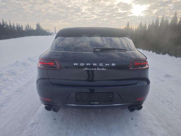 Melns Porsche Macan 2016 Telšiai, ar dzinēja tilpumu 3.60 L un nobraukumu 151 tūkst. km par 16700 €, foto 4 vietnē AUTOMOTO.COM.LV