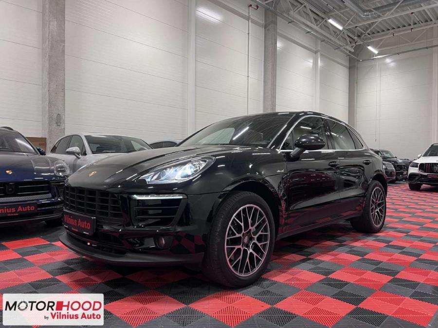 Melns Porsche Macan 2016 Viļņa, ar dzinēja tilpumu 2.97 L un nobraukumu 194 tūkst. km par 21500 €, foto 1 vietnē AUTOMOTO.COM.LV
