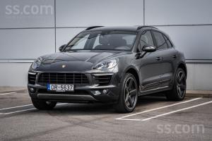 Melns Porsche Macan 2016 Rīga, ar dzinēja tilpumu 2.00 L un nobraukumu 118 tūkst. km par 24500 €, foto  vietnē AUTOMOTO.COM.LV