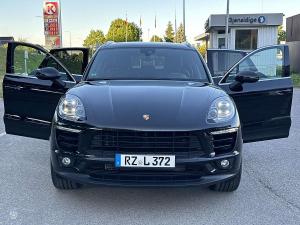 Black Porsche Macan 2016 in Jonava, with an engine capacity of 2.97 L and mileage of 269 thousand km for 23500 €, photo 19 on AUTOMOTO.COM.LV