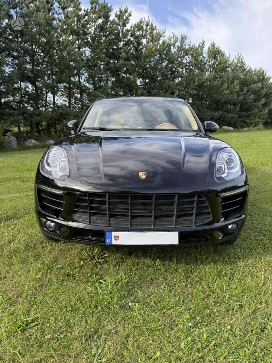 Melns Porsche Macan 2016 Alīta, ar dzinēja tilpumu 3.00 L un nobraukumu 219 tūkst. km par 21800 €, foto 3 vietnē AUTOMOTO.COM.LV