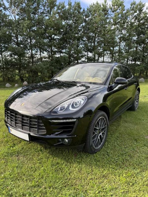 Melns Porsche Macan 2016 Alīta, ar dzinēja tilpumu 3.00 L un nobraukumu 219 tūkst. km par 21800 €, foto 4 vietnē AUTOMOTO.COM.LV