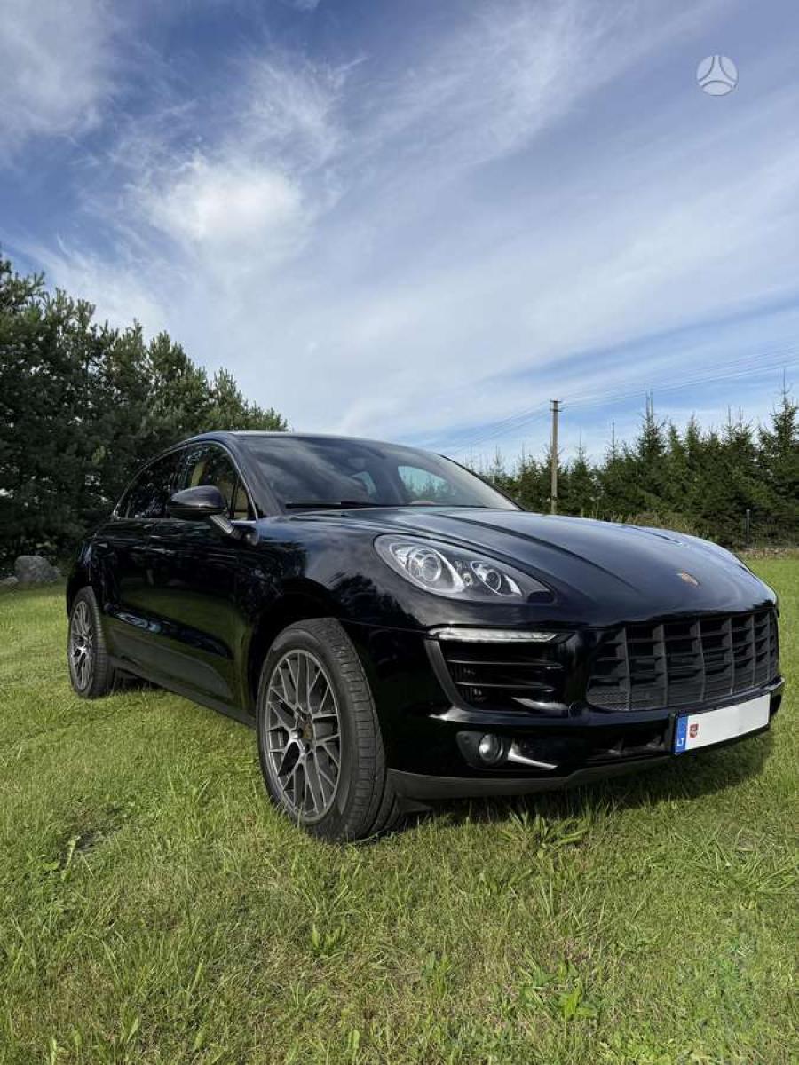 Melns Porsche Macan 2016 Alīta, ar dzinēja tilpumu 3.00 L un nobraukumu 219 tūkst. km par 21800 €, foto 7 vietnē AUTOMOTO.COM.LV