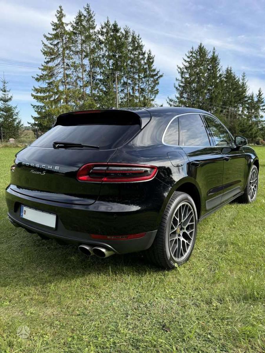 Melns Porsche Macan 2016 Alīta, ar dzinēja tilpumu 3.00 L un nobraukumu 219 tūkst. km par 21800 €, foto 10 vietnē AUTOMOTO.COM.LV