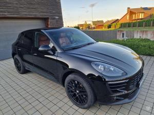Black Porsche Macan 2016 in Vilkaviskis, with an engine capacity of 3.00 L and mileage of 151 thousand km for 21499 €, photo  on AUTOMOTO.COM.LV