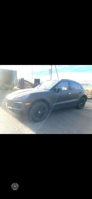 Black Porsche Macan 2017 in Klaipeda, with an engine capacity of 1.98 L and mileage of 85 thousand km for 15800 €, photo  on AUTOMOTO.COM.LV