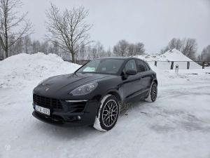Black Porsche Macan 2017 in Siauliai, with an engine capacity of 2.97 L and mileage of 190 thousand km for 32000 €, photo  on AUTOMOTO.COM.LV