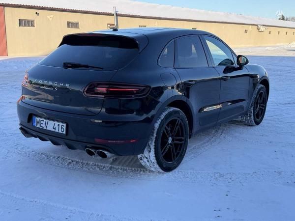 Melns Porsche Macan 2017 Klaipėda, ar dzinēja tilpumu 3.00 L un nobraukumu 220 tūkst. km par 16500 €, foto 7 vietnē AUTOMOTO.COM.LV