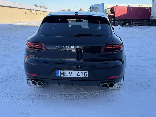 Melns Porsche Macan 2017 Klaipėda, ar dzinēja tilpumu 3.00 L un nobraukumu 220 tūkst. km par 16500 €, foto 9 vietnē AUTOMOTO.COM.LV